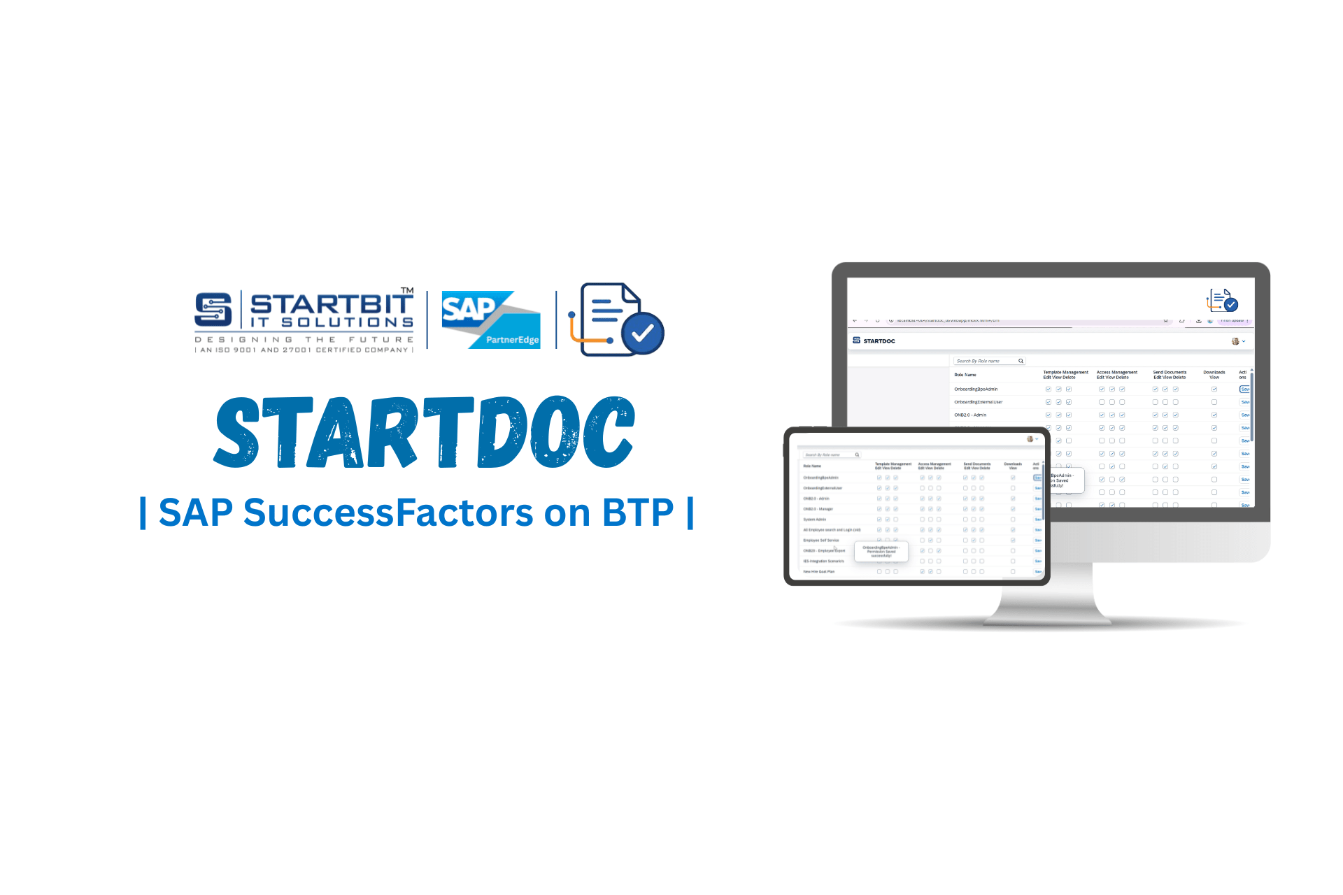 StartDoc – Document Automation for SAP SuccessFactors